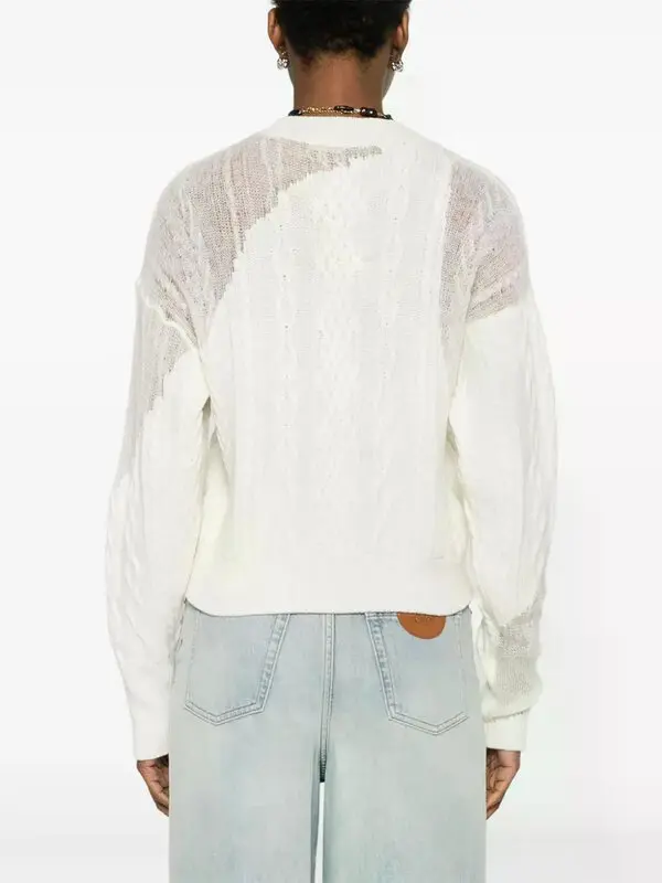 ROBERTO COLLINA Cable-knit Sweater