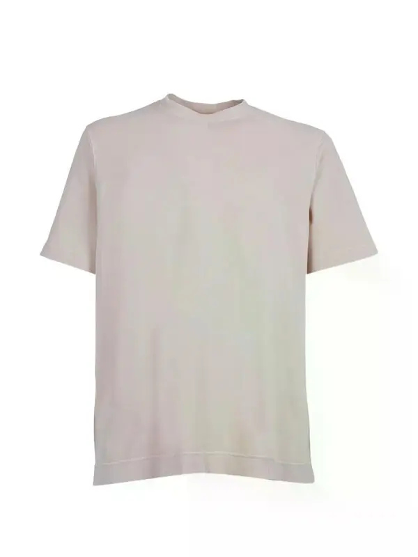 CIRCOLO 1901 Garment-dyed T-shirt - Neutrals