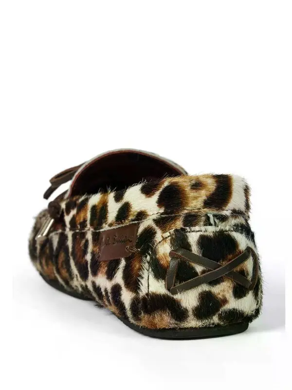 Paul Smith Sonna Animal-print Loafers - Neutrals
