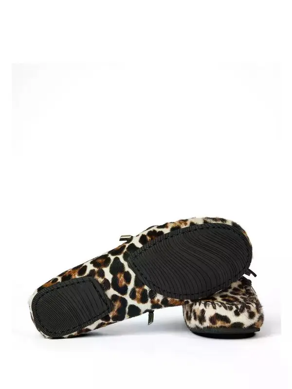 Paul Smith Sonna Animal-print Loafers - Neutrals