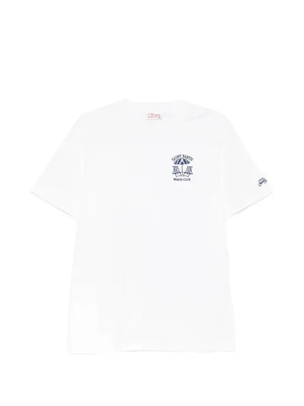 MC2 SAINT BARTH Graphic-print T-shirt - White