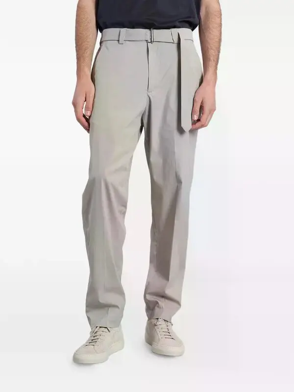 LOW BRAND Belted Trousers