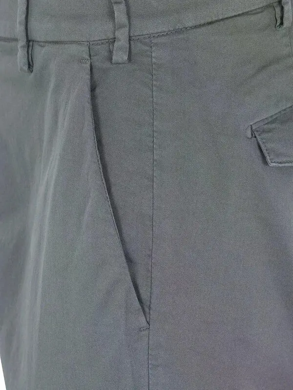 MICHAEL COAL Flap-pocket Trousers - Grey
