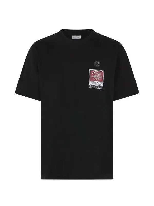 Philipp Plein Round-neck Label T-shirt
