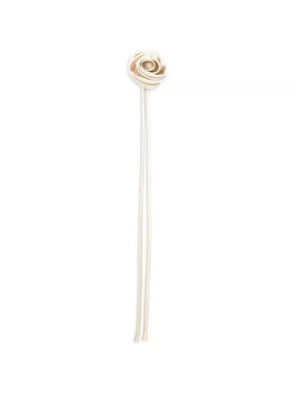 Max Mara Mxamoschea Floral-appliqué Brooch - Neutrals