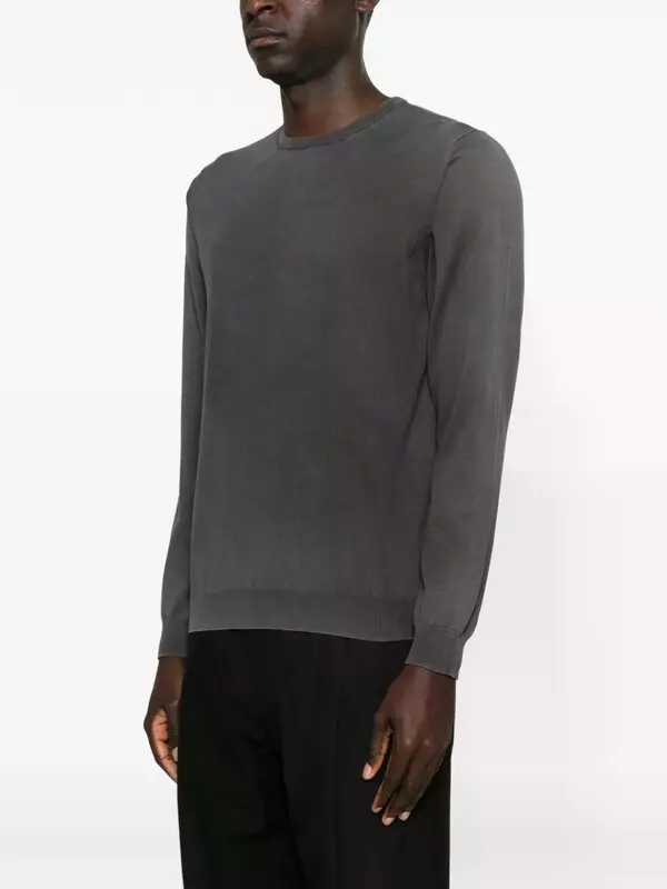 DELLA CIANA Crew Neck Long-sleeve Sweater