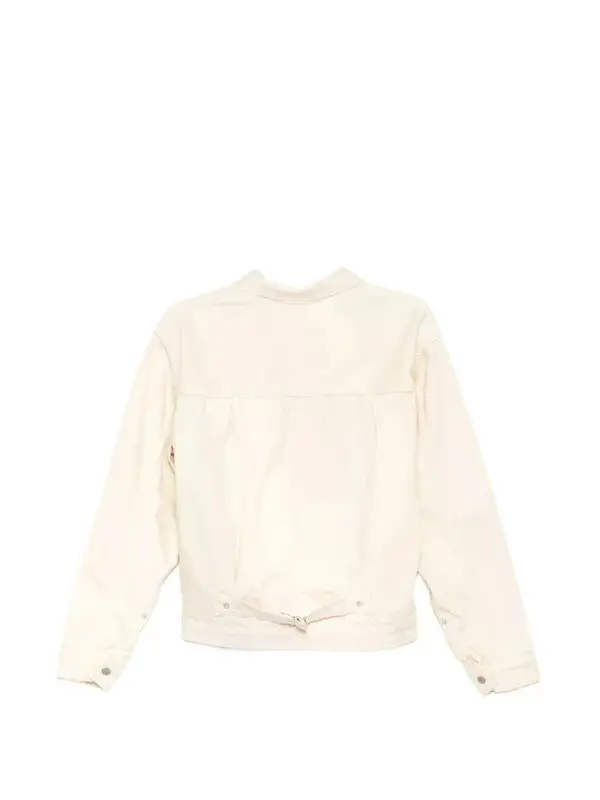 ORSLOW Pleated-detail Denim Jacket