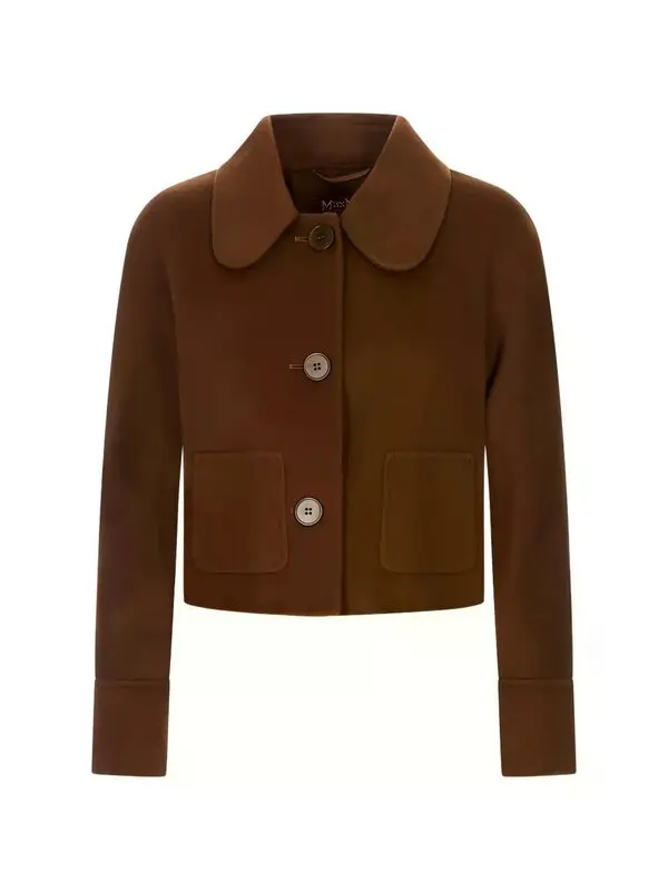 Max Mara Single-breasted Jacket - Brown