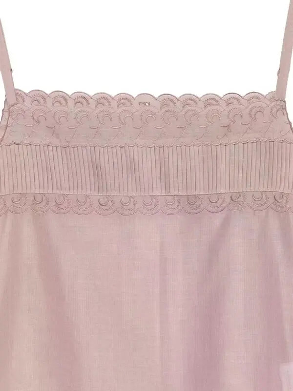 LOW CLASSIC Embroidered-detail Top