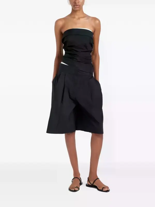 Proenza Schouler White Label Maisy Strapless Top - Black