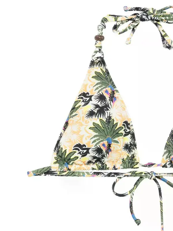 Anjuna Palm-print Bikini