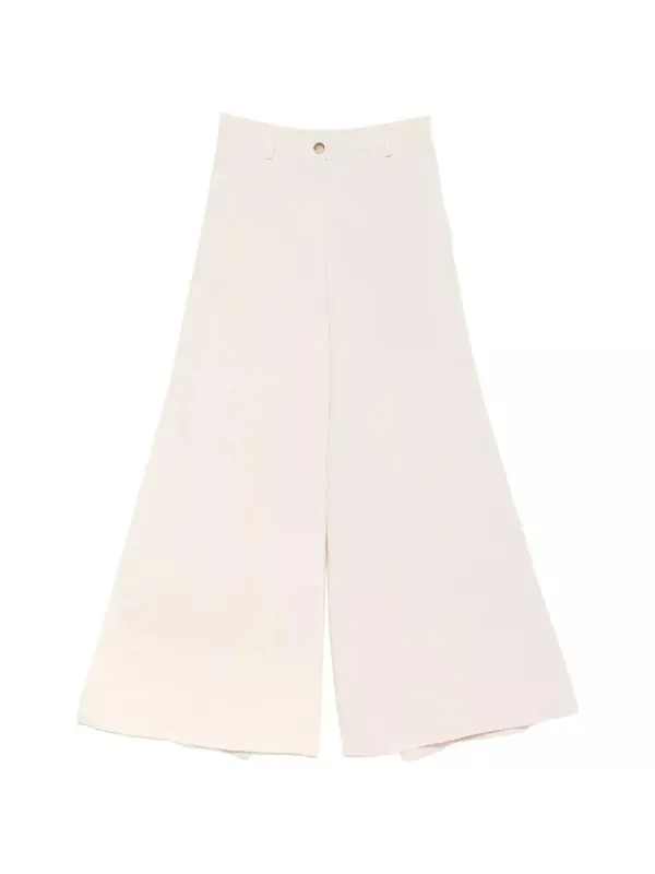 CENERE GB Belt-loop Pocket Palazzo Pants