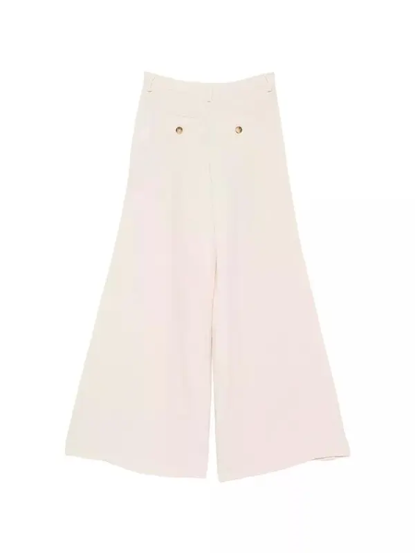 CENERE GB Belt-loop Pocket Palazzo Pants