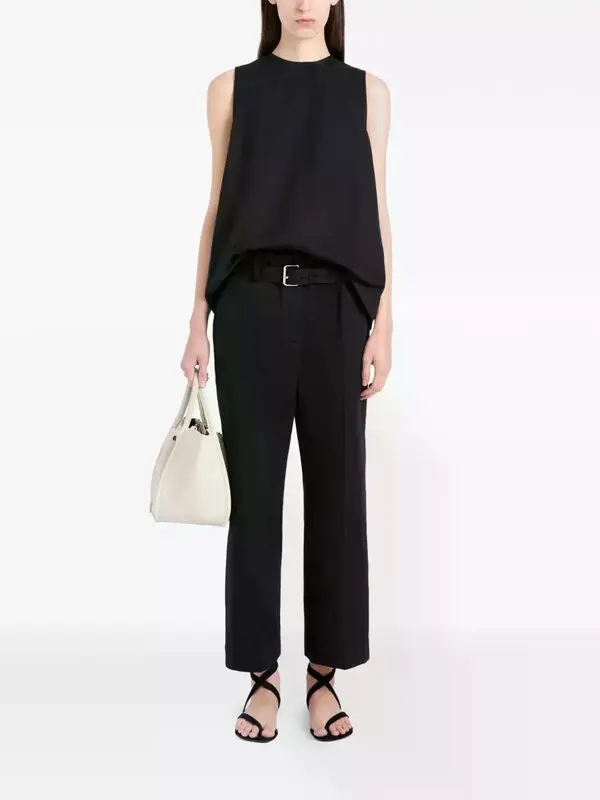 Proenza Schouler Belted Trousers - Black
