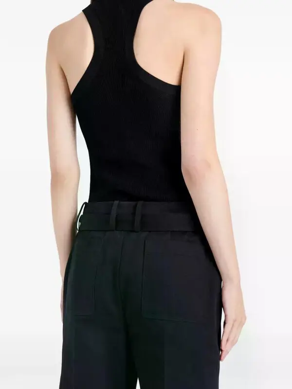 Proenza Schouler Belted Trousers - Black