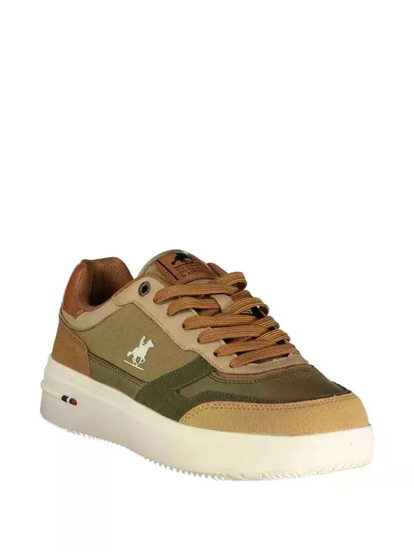 U.S. Grand Panelled Logo-embroidered Sneakers