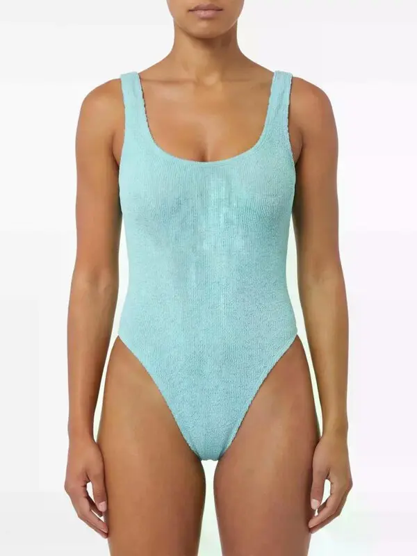 MC2 SAINT BARTH Lora Scoop-neck Swimsuit