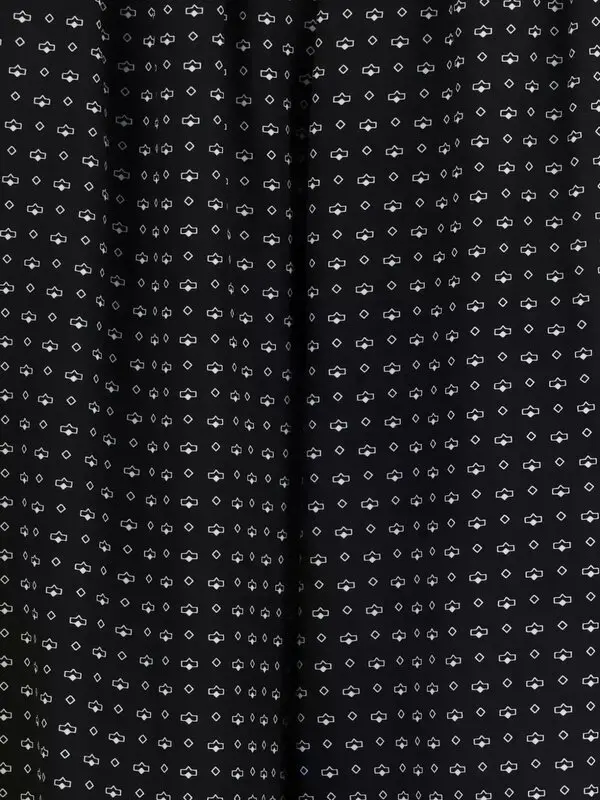 Ermanno Scervino Geometric-print Palazzo Pants