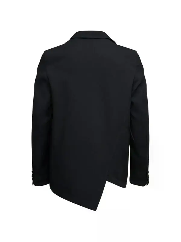 Comme Des Garçons Asymmetric Zip-fastening Jacket
