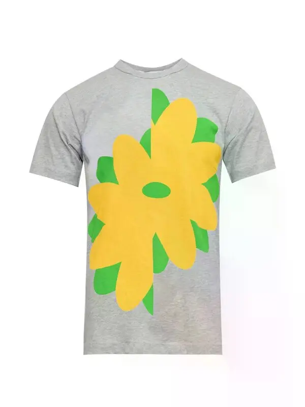 Comme Des Garçons Floral-print T-shirt