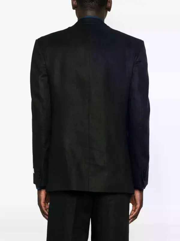 NINEMINUTES Double-breasted Blazer - Black