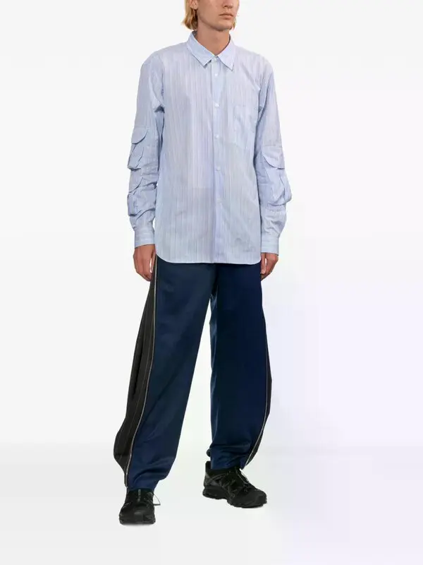Comme Des Garçons Side-opening Trousers