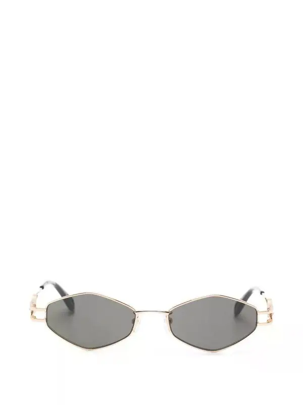 Zadig&Voltaire Geometric Frame Sunglasses - Gold