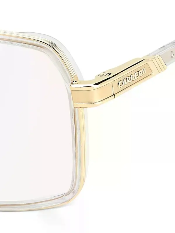 Carrera Eyewear 1146 Geometric-frame Glasses - Gold