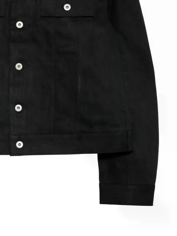 Rick Owens Button-up Trucker Denim Jacket