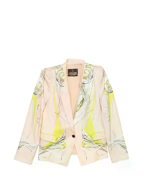 Roberto Cavalli 2000s Abstract-print Jacket