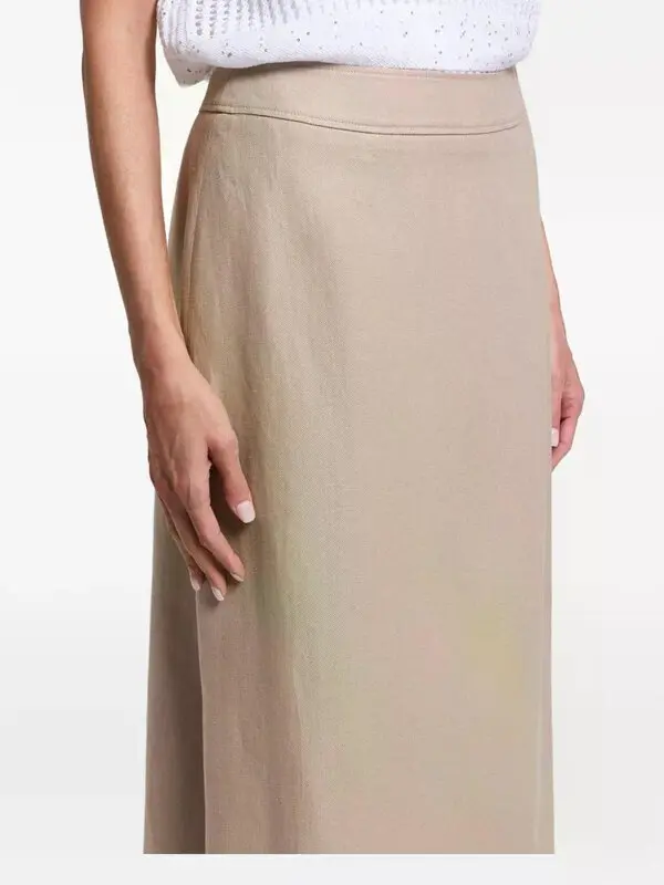 Peserico Side-slit Skirt