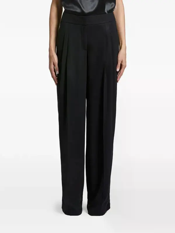 Peserico Pleated Wide-leg Trousers