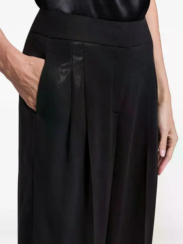 Peserico Pleated Wide-leg Trousers
