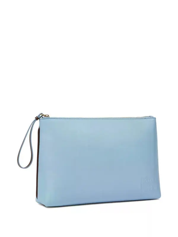 Paul Smith Leather Wallet With Wrist Strap - Blue