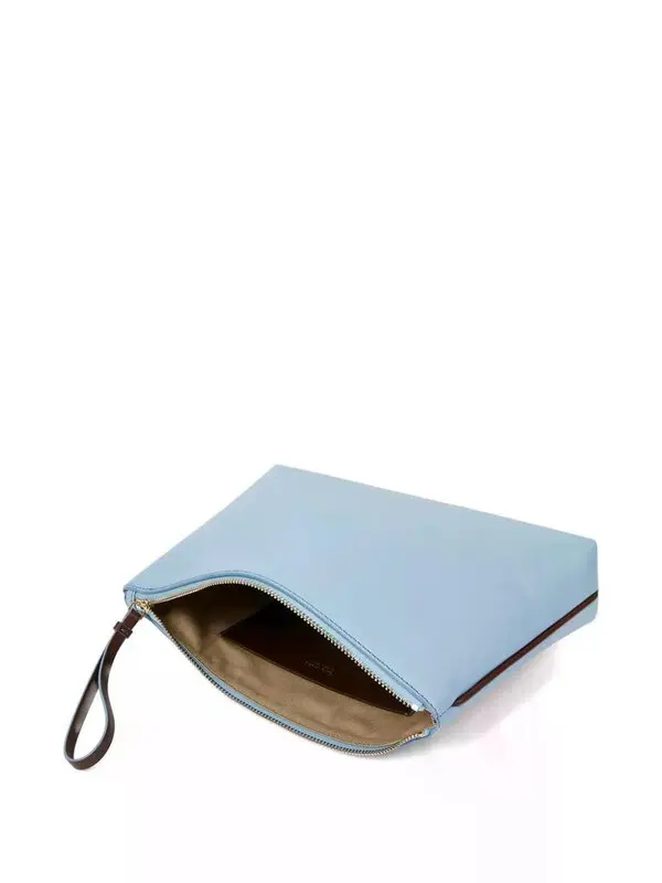 Paul Smith Leather Wallet With Wrist Strap - Blue