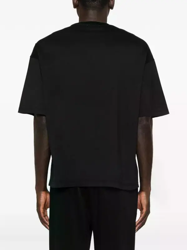 ROBERTO COLLINA Crew-neck T-shirt - Black