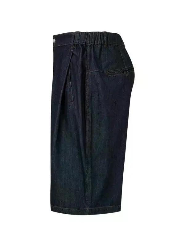 STUDIO TOMBOY Pleated Denim Shorts