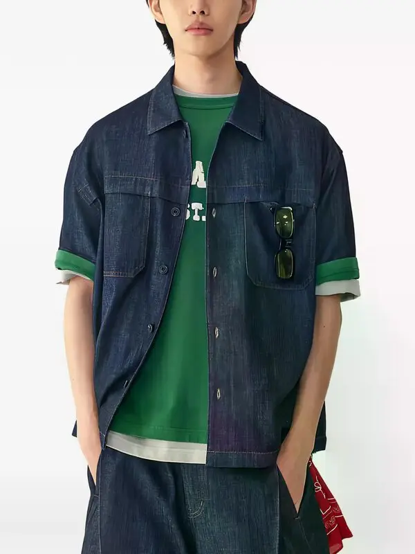 STUDIO TOMBOY Double-pocket Short-sleeve Shirt