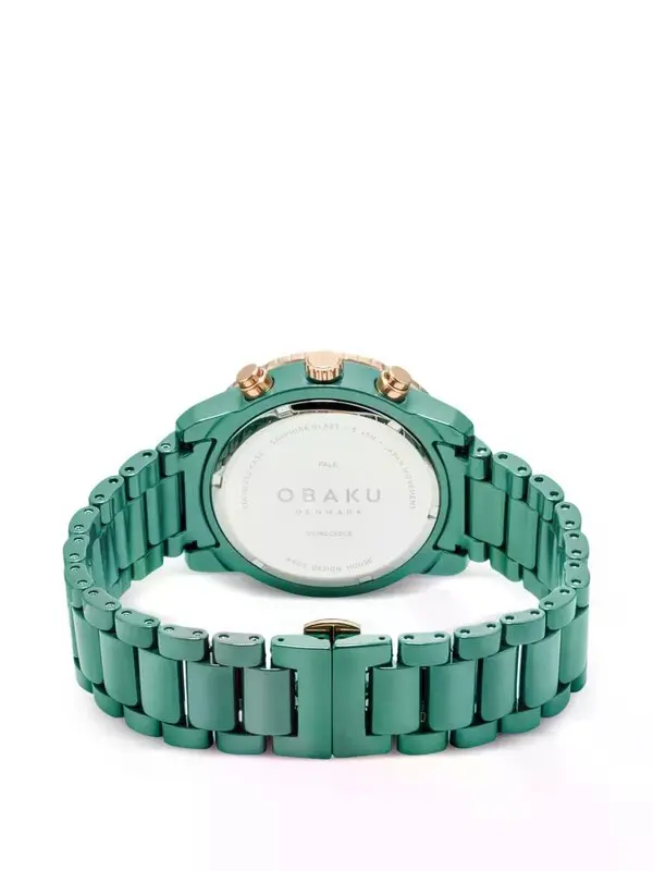 OBAKU 44mm Strap Watch