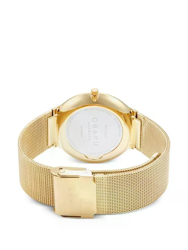 OBAKU Note Lille Crystal-embellished 34mm Watch