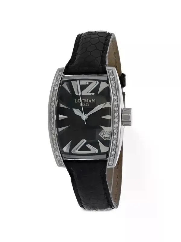 Locman Panorama Diamond 32mm Watch - Black