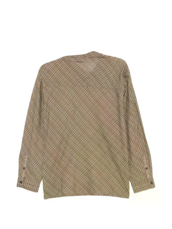 Soeur Irving Check-pattern Blouse