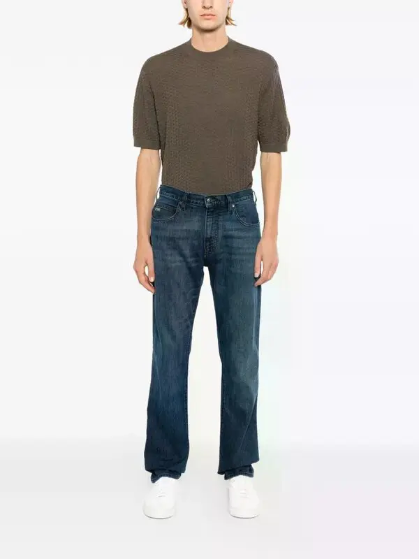 Emporio Armani Textured Wool Top