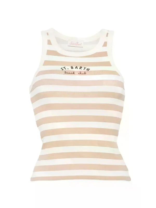 MC2 SAINT BARTH Ada Striped Ank Top