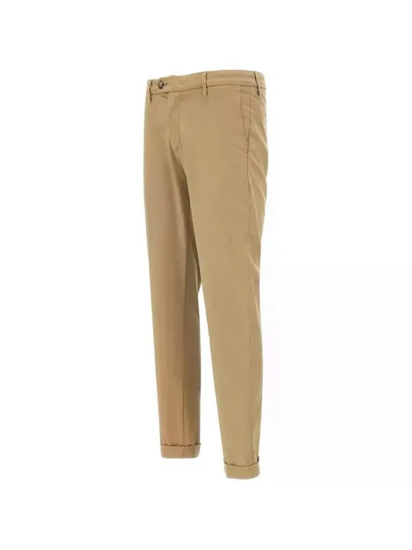 RE-HASH Slim-fit Trousers - Neutrals