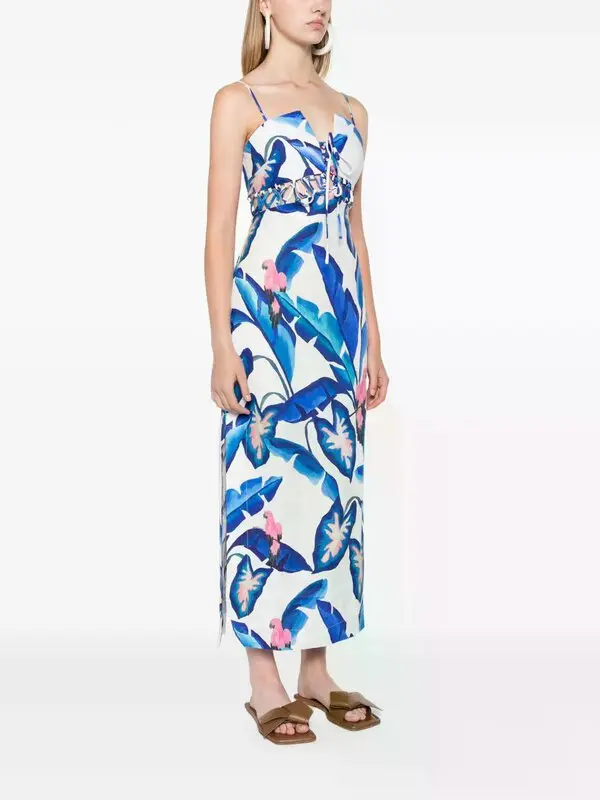Farm Rio Foliage Maxi Dress