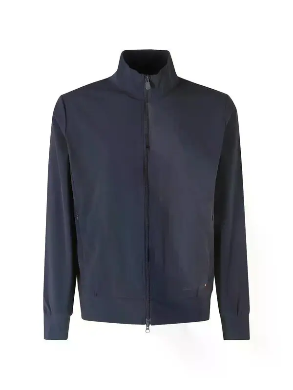 SAVE THE DUCK High-neck Zip-up Jacket - Blue
