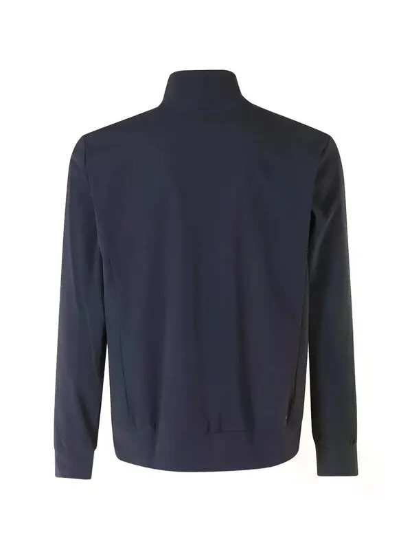 SAVE THE DUCK High-neck Zip-up Jacket - Blue