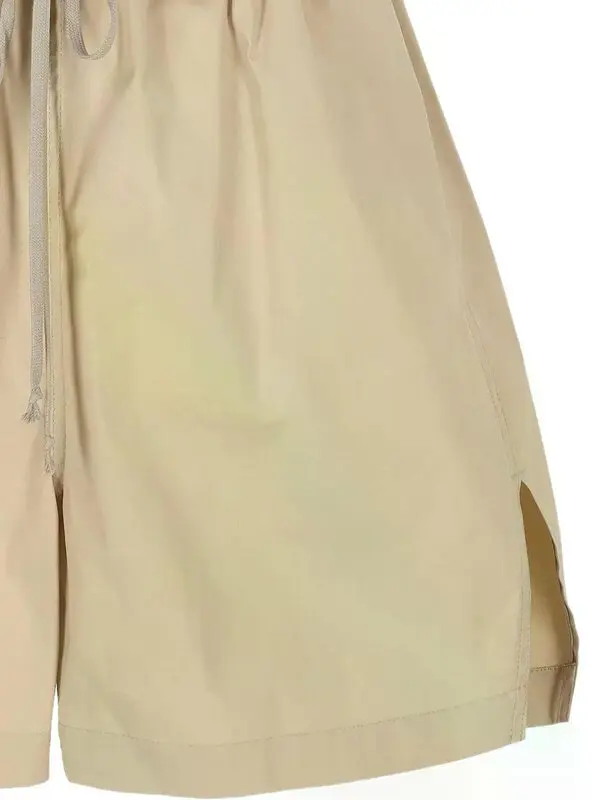 Rick Owens Temple Drawstring Side-slit Boxers - Neutrals