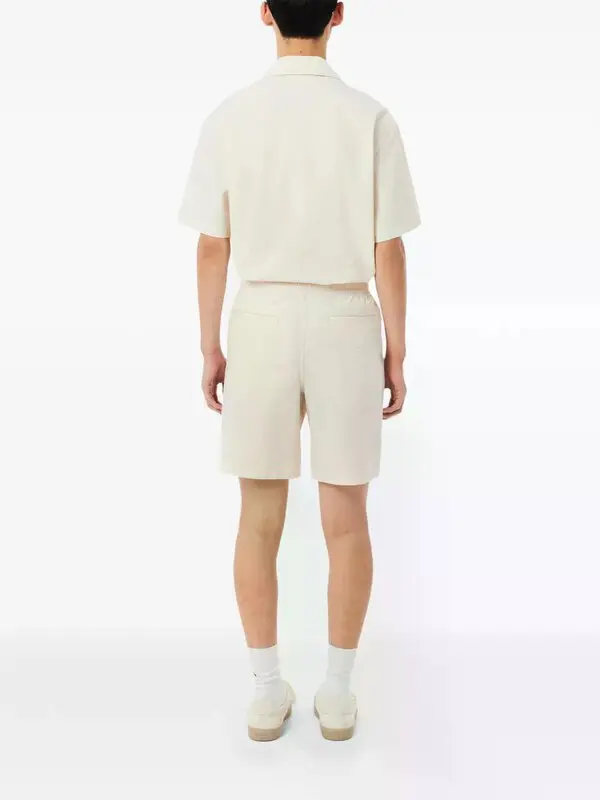 Lacoste Striped Drawstring Shorts